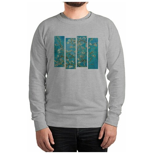 Свитшот DS Apparel, размер S, серый