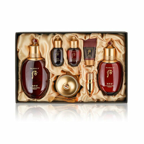 THE HISTORY OF WHOO Набор уходовой косметики восстанавливающий WHOO JINYULHYANG ESSENTIAL REVITALIZING 3 PIECES SET 350 мл