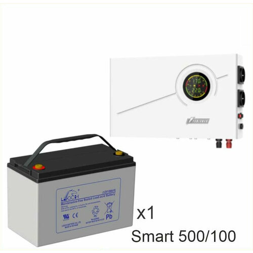 ИБП Powerman Smart 500 INV + LEOCH DJM12100