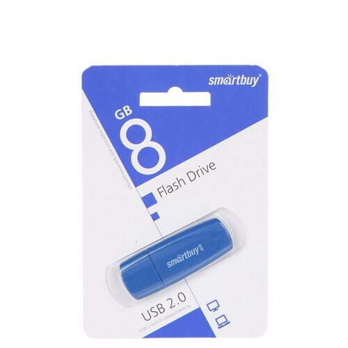 USB Flash Drive 8Gb - SmartBuy Scout Blue SB008GB2SCB