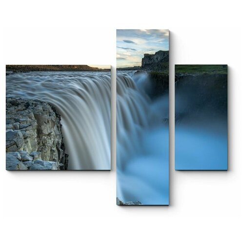 Модульная картина Неземная красота водопада 80x66