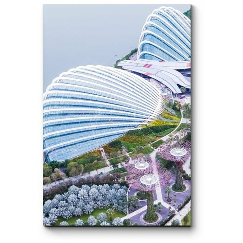 Модульная картина Невероятно красивый Сингапур 60x90
