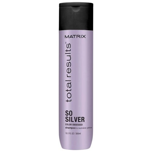 Matrix Total Results Color Obsessed So Silver Shampoo - Шампунь для седых и светлых волос 300 мл