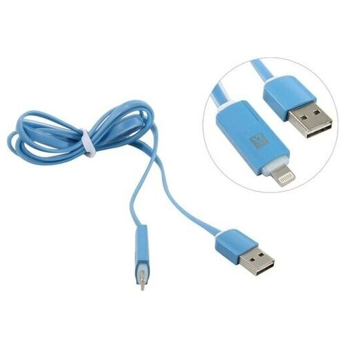 USB 2.0 A -> Micro-B -> Lightning Acd Multi ACD-U914-PML