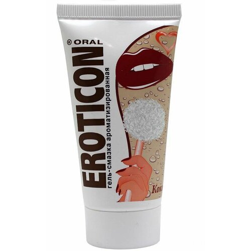 Eroticon Гель-смазка с ароматом кокоса Eroticon - 50 мл.