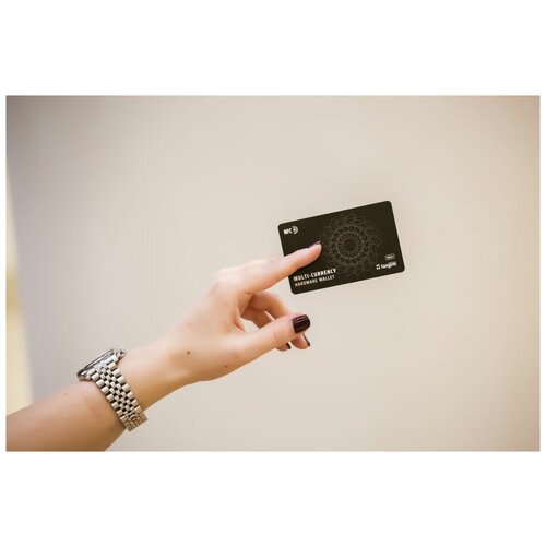 Аппаратный мультивалютный криптокошелек Tangem Wallet, набор из 2 карт