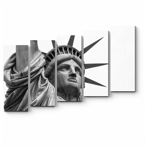 Модульная картина Величественная статуя Свободы 160x112