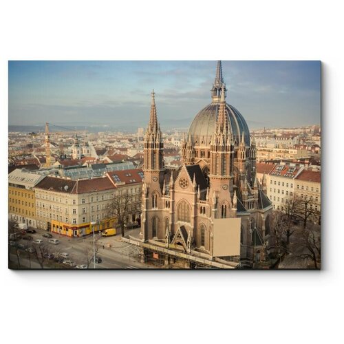 Модульная картина Церковь Мария фон Зиге, Вена70x47