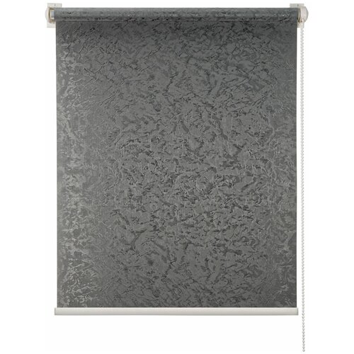 ПраймДекор рулонная штора "Фрост", серый, 180х170