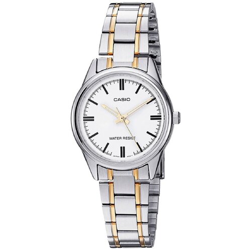 Наручные часы CASIO LTP-V005SG-7A, белый, серебряный