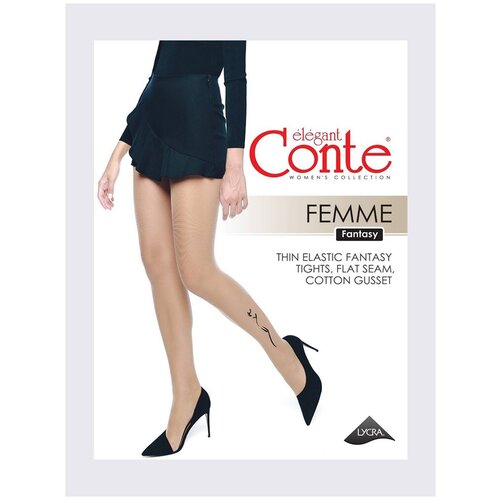 Колготки  Conte Femme, 20 den, черный