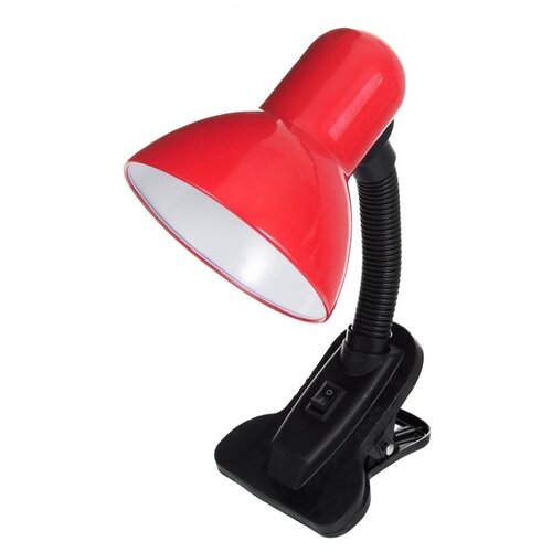 Лампа офисная RISALUX 108В, E27, 40 Вт, красный