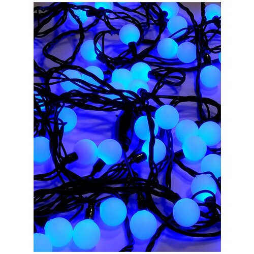 Гирлянда Шарики SH Lights, 100 синих LED, 15м, OLDBL100-B-E