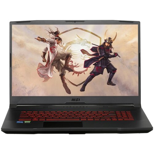 17.3" Ноутбук MSI Katana GF76 11UD11SC-483XRU 1920x1080, Intel Core i5 11400H 2.7 ГГц, RAM 8 ГБ, DDR4, SSD 256 ГБ, NVIDIA GeForce GTX 1650, без ОС, 9S7-17L212-483, черный