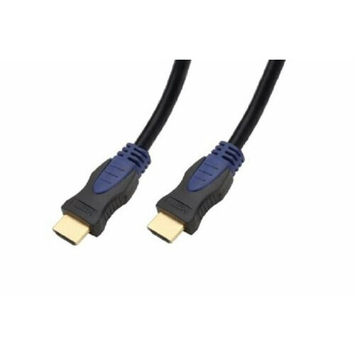 Кабель HDMI Wize WAVC-HDMI-1M, v.2.0b, 19M/19M, 4K/60 Hz 4:4:4, 30 AWG, HDCP 1.4, HDCP 2.2, Ethernet, позол. разъемы, экран, черный, 1м