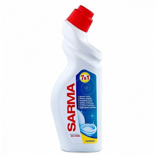 Чистящее средство Sarma Лимон для сантехники 750 мл (3 шт)