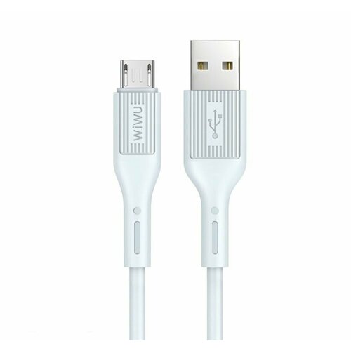 Кабель WIWU Vivid USB to Micro cable 1.2m White (G40)