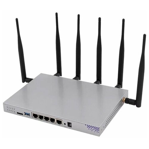 4G 3G WiFi-роутер ZBT WG3526 LTE Cat.6 (модуль mPCI-E Quectel EP06-E) с POE и SATA