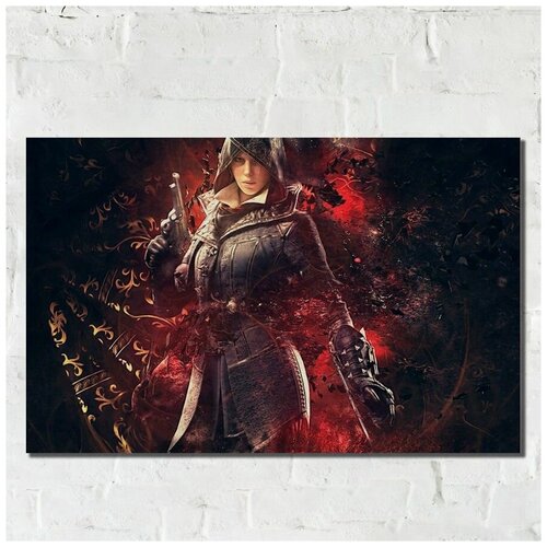 Картина интерьерная на дереве игра Assassin's Creed Syndicate (Ассасин Крид Синдикат) - 11400