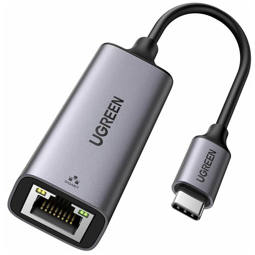 Сетевой адаптер Ugreen USB C 3.1 - LAN RJ45 1G (50737)