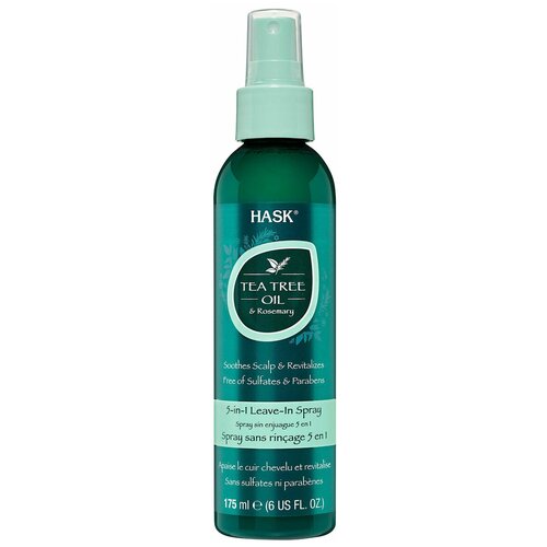 Спрей для ухода Hask Tee Tree Oil Rosemary 5-in-1 Leave-in Spray 175 мл 175мл