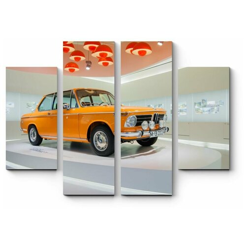 Модульная картина BMW Т1 2002 года в Музее140x105