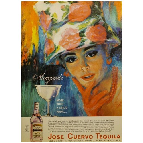 Постер / Плакат / Картина Рекламный плакат - Jose Cuervo Tequila 90х120 см в подарочном тубусе