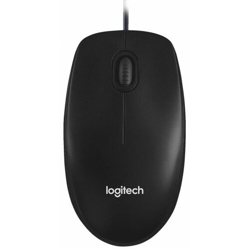 Мышка офисная Logitech M100R (черный)
