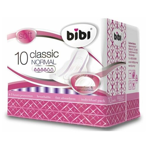 Прокладки «BiBi» Classic Normal soft, 10 шт