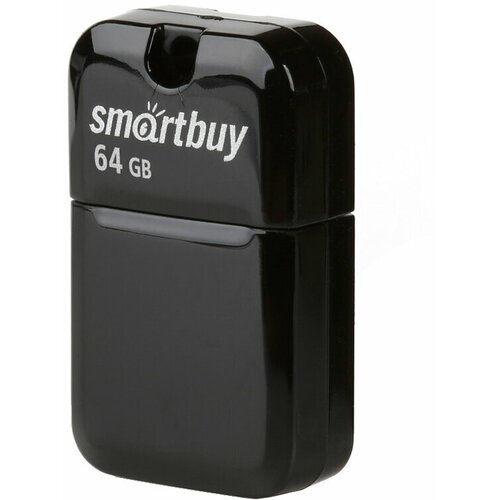 Флеш-диск 64 GB, SmartBuy Art, USB 2.0, черный