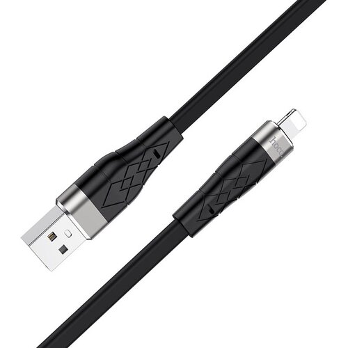 Кабель USB HOCO X53 Angel для Lightning, 2.4А, 1м, черный