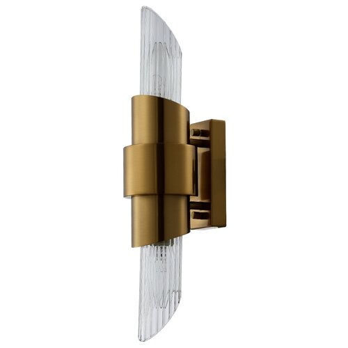 Бра Crystal Lux JUSTO AP2 BRASS