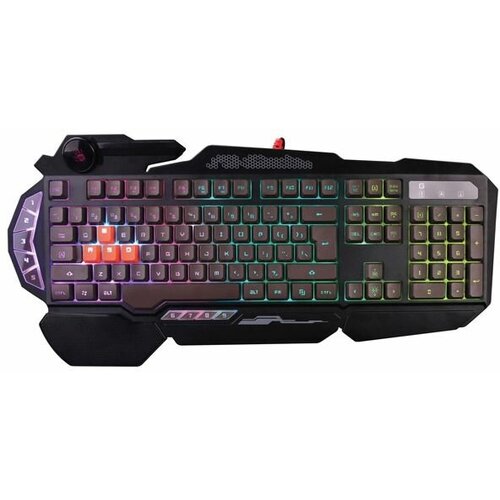 Клавиатура A4Tech Bloody B314 черный USB Multimedia for gamer LED (подставка для запястий)