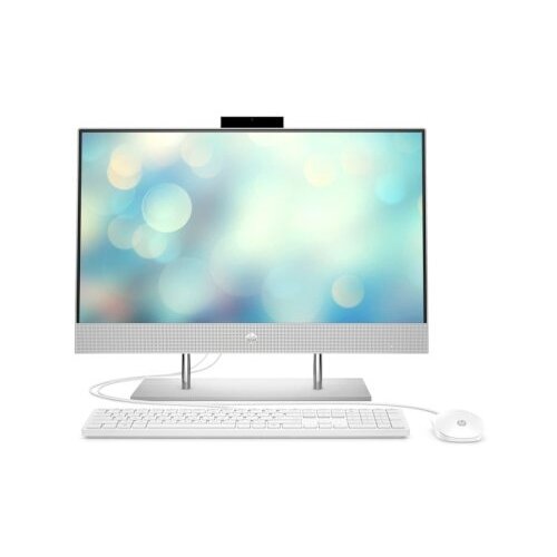 23.8" Моноблок HP 24-dp0063ur 1920x1080, AMD Ryzen 5 4500U 2.3 ГГц, RAM 8 ГБ, SSD 256 ГБ, AMD Radeon, DOS, серебристый