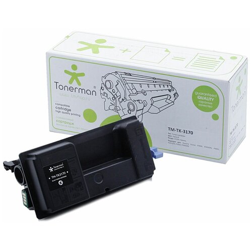 Картридж Tonerman TK-3170 для Kyocera Ecosys P3050, P3050DN, P3055, P3055DN, P3060, P3060DN, P3150, P3150DN, P3155, P3155DN, P3260, P3260DN