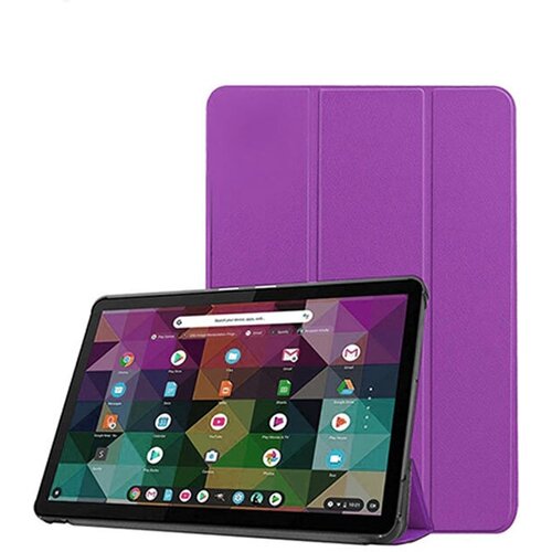Умный чехол для Lenovo Tab 6 2021, фиолетовый
