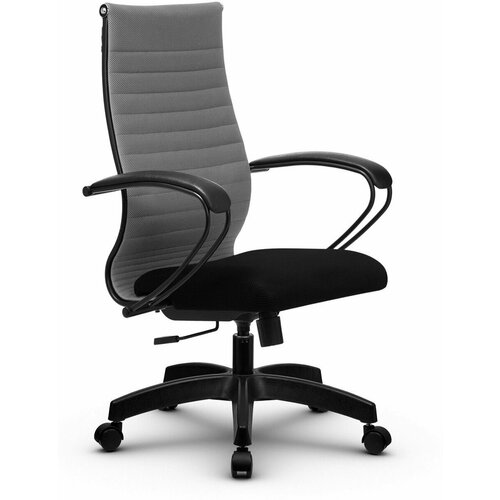 Кресло компьютерное МЕТТА-19(MPRU)/подл.130/осн.001 Светло-серый