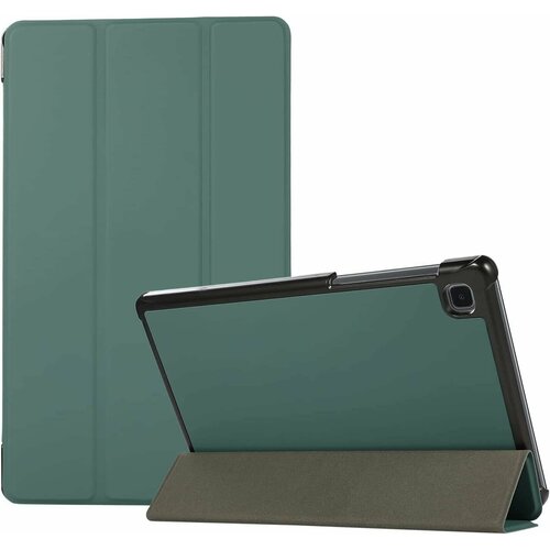 Умный чехол для Samsung Galaxy Tab A7 Lite T225/T220 8.7, темно-зеленый