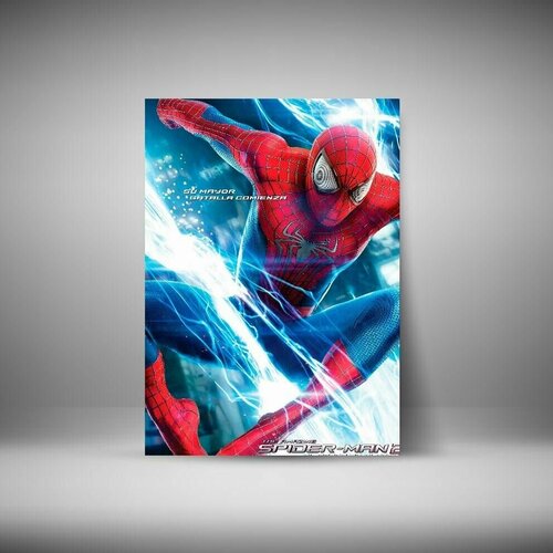 Постер 33х48 без рамы "Человек-паук"