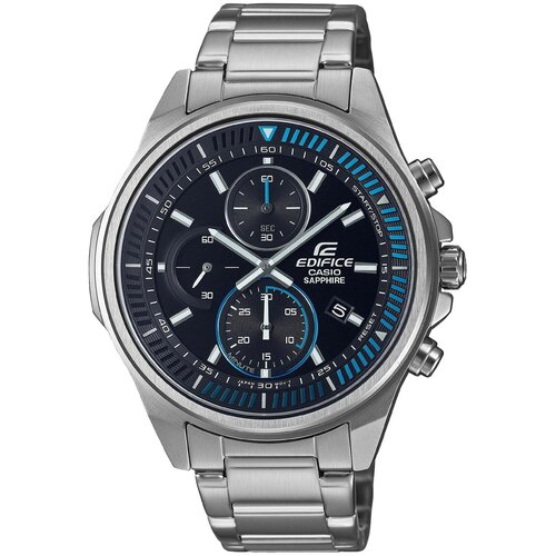 Наручные часы CASIO Edifice EFR-S572D-1A, синий, черный