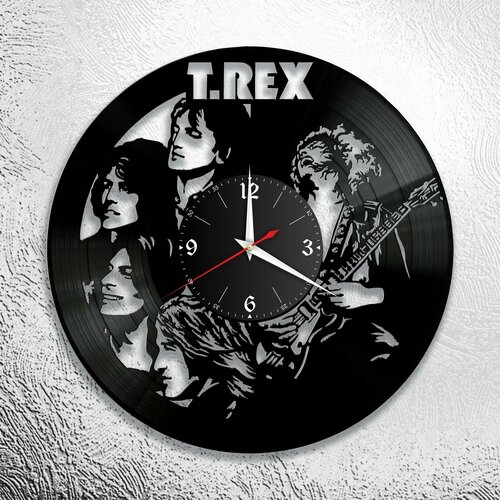 Настенные часы с группой T. Rex, Tyrannosaurus Rex, Ти Рекс, Marc Bolan