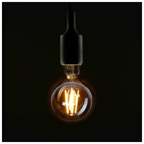 Лампа светодиодная REV LED FILAMENT VINTAGE, G95, E27, 7 Вт, 2700 K, шар, теплый свет
