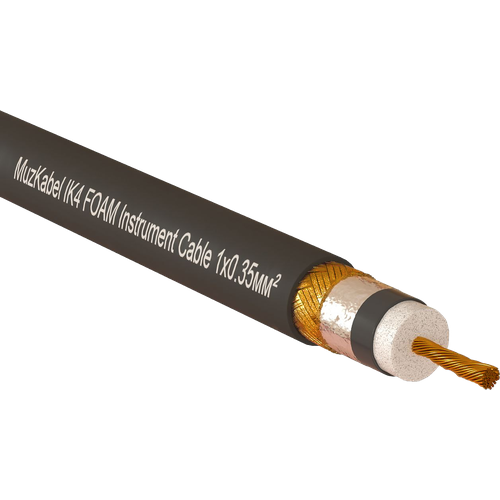 Инструментальный кабель HI-END , 1 м, на отрез MUZKABEL IK4B