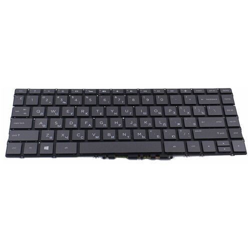 Клавиатура для HP Spectre x360 13-w000ur ноутбука с подсветкой