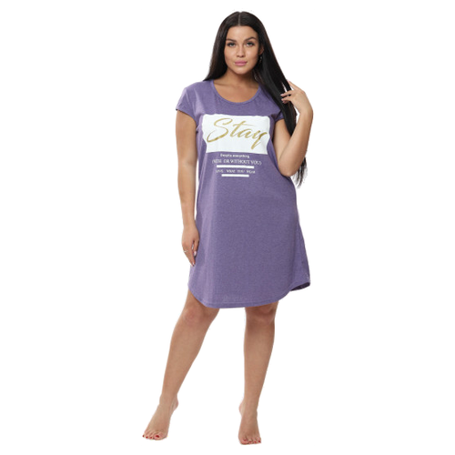 Платье  Дарина, размер 54, фиолетовый