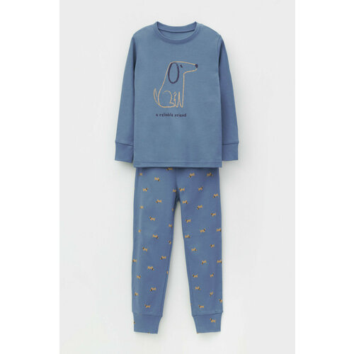 Пижама  crockid, размер 56/110, синий