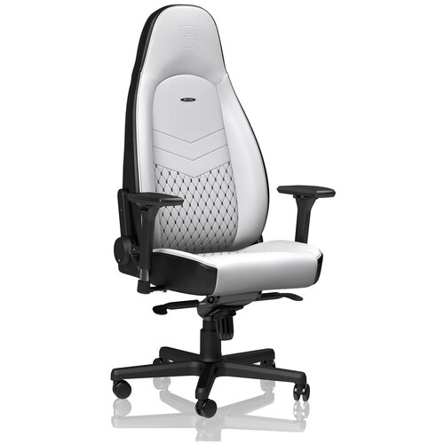 NOBLECHAIRS Игровое Кресло Noblechairs ICON (NBL-ICN-PU-WBK) PU Leather / white/black