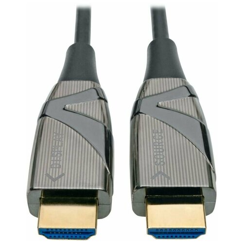Tripplite Кабель HDMI 100м Tripplite P568-100M-FBR круглый черный