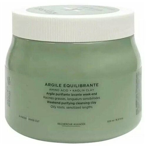 Kerastase Specifique Equilibrante - Интенсивно очищающая глиняная маска для волос жирных у корней и чувствительных по длине 500 мл