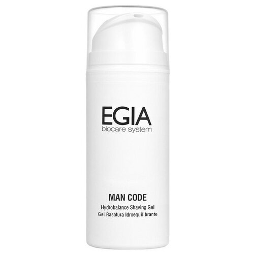 Гель для бритья Man code Hydrobalance EGIA, 150 мл